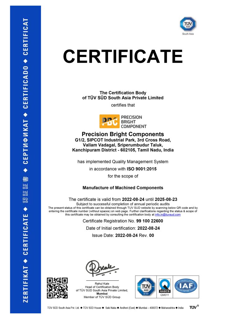 Quality - Precision Bright